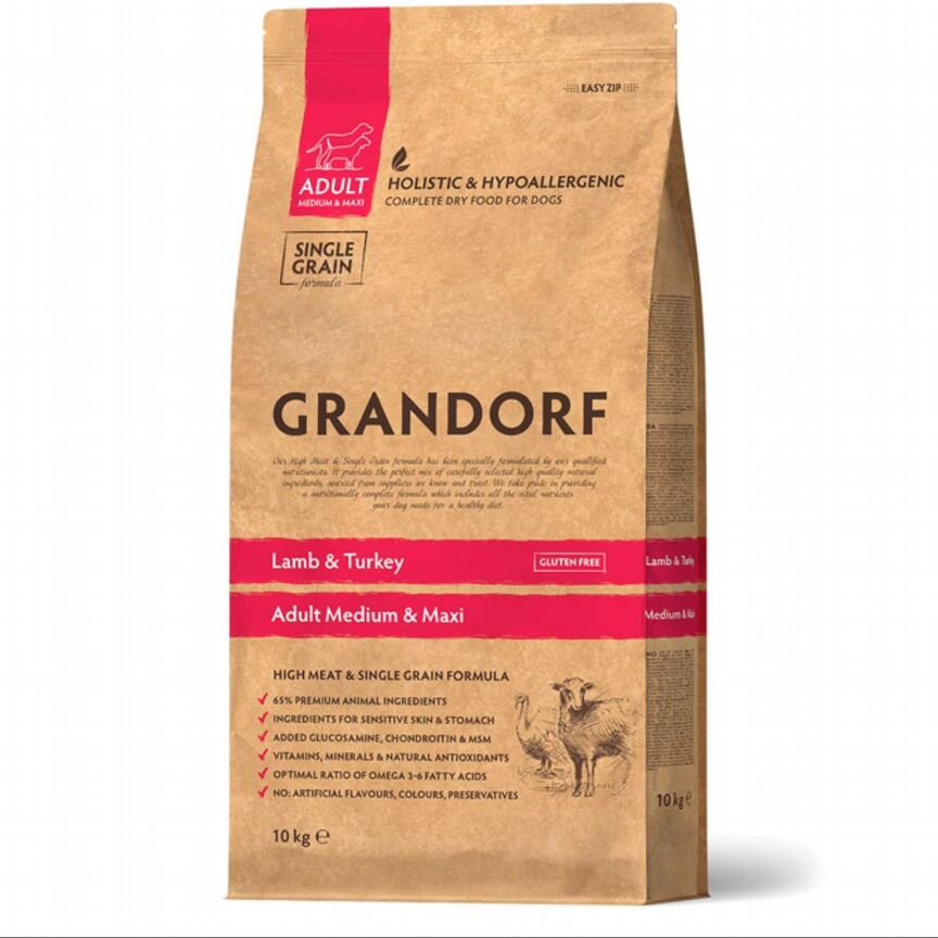 Сухой корм для собак grandorf