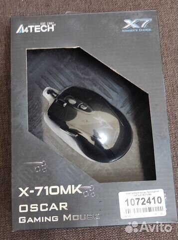 Новая компьютерная мышь проводная A4Tech X-710mk купить в Москве | Электроника | Авито