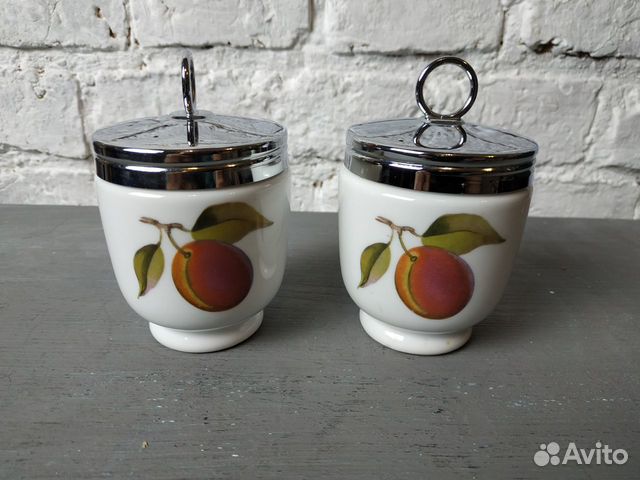 Винтажный фарфоровый кодлер пашотница для двух яиц купить в Москве ...