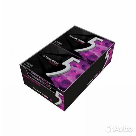 Five5 Жевачка Fusion Сладкие ягоды Без сахара Файф купить в Москве | Товары для дома и дачи | Авито