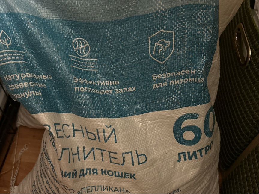 Наполнитель древесный 60 л