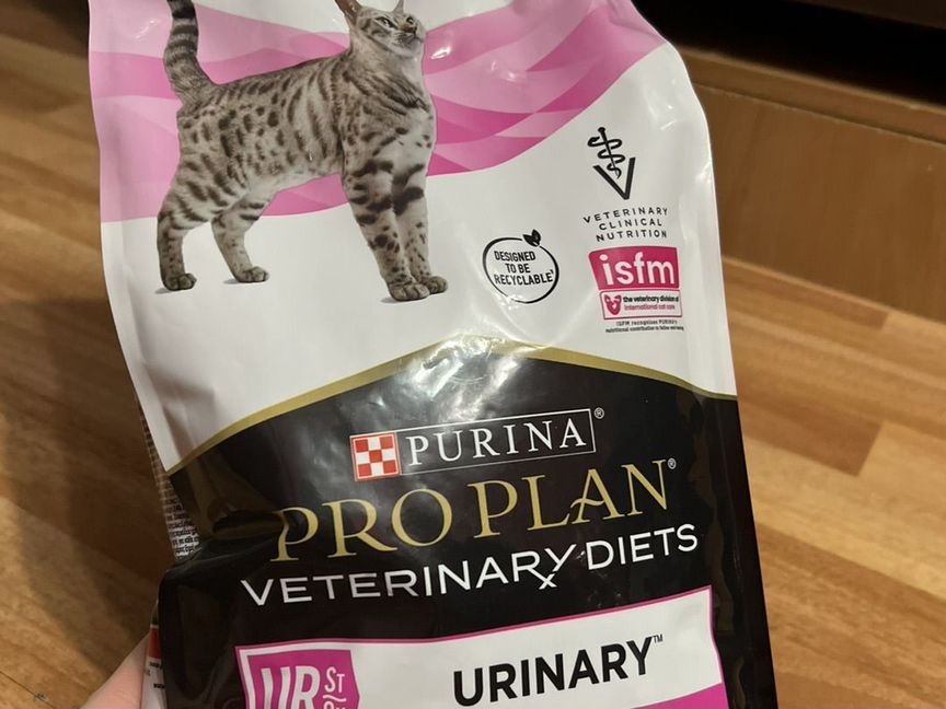 Корм для кошек pro plan urinary 1,5кг с курицей