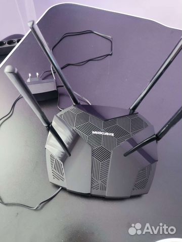 Wi-Fi роутер Mercusys MR70X, черный купить в Иркутске | Электроника | Авито