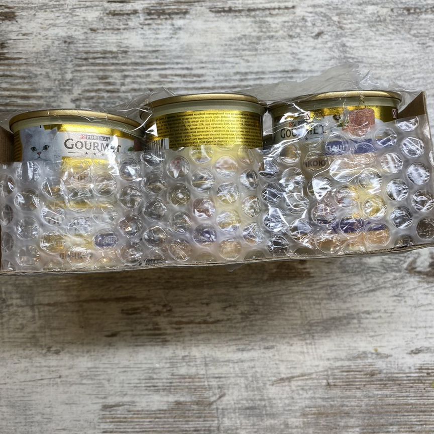 Корм для кошек gourmet