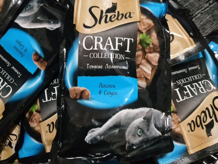 Кошачий корм влажный Sheba
