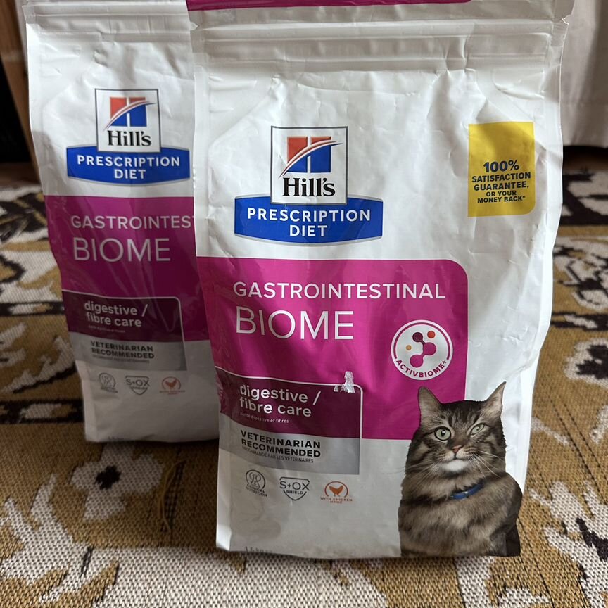 Корм для кошек hils biome gastrointestinal 1,5 кг