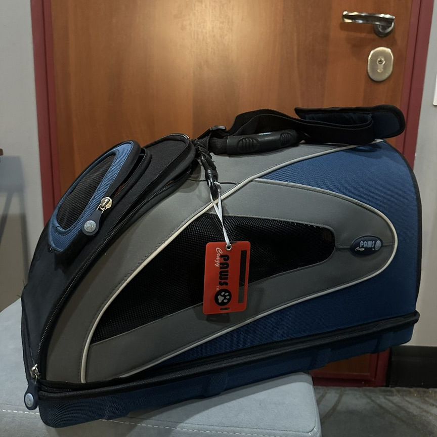 Переноска для животных Crazy Paws