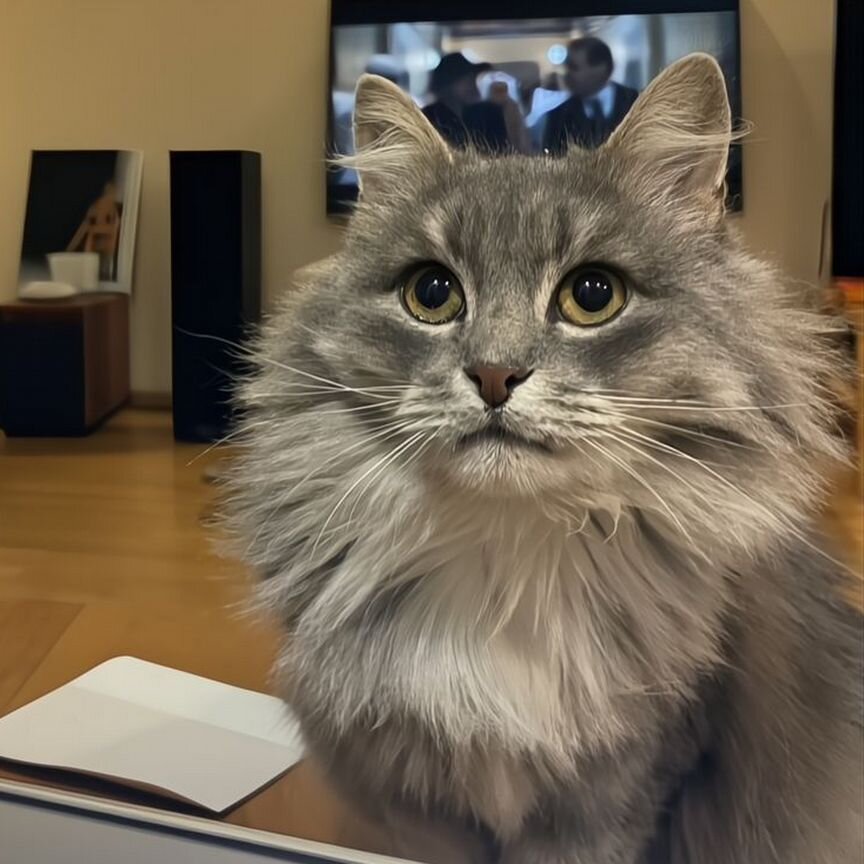 Сибирская, взрослая кошка