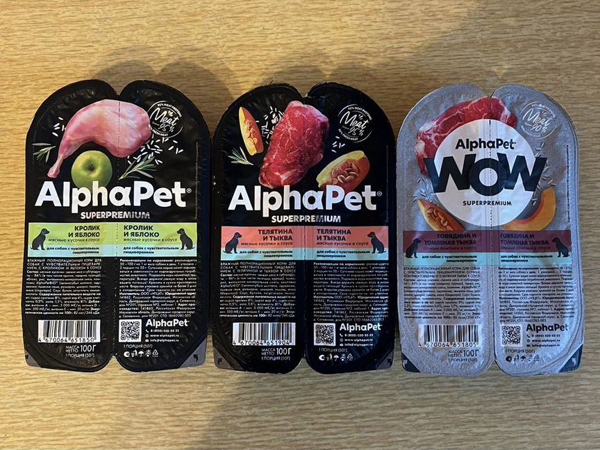 Корм для собак alphapet