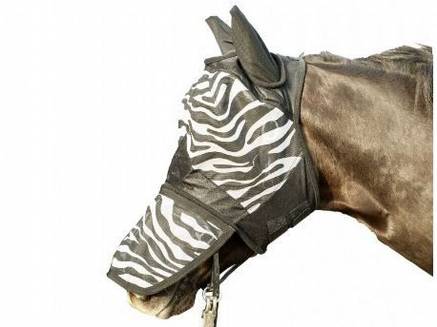 Маска антимоскитная для лошади новая