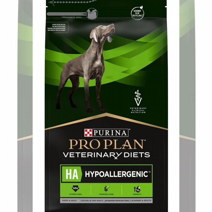 Purina Pro Plan HA Hypoallergenic 1.3 кг для собак