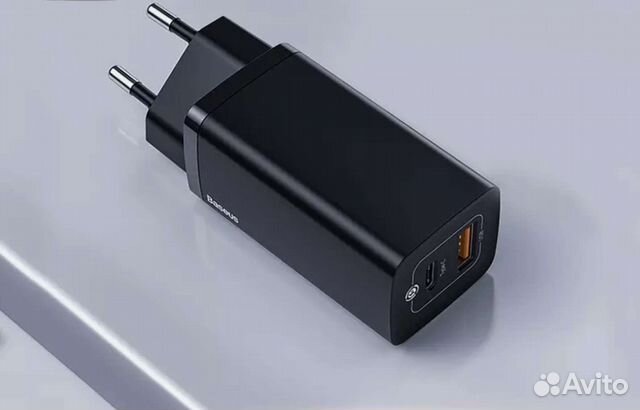 Baseus блок питания 65w USB-C usb купить в Москве | Электроника | Авито