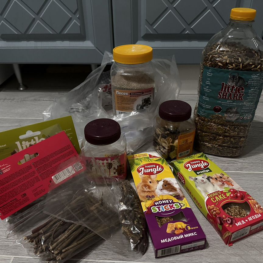 Корм для шиншилы