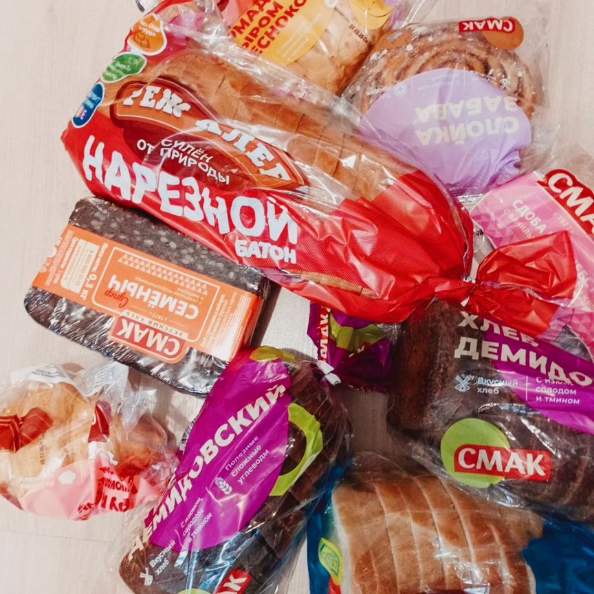 Хлеб, булочки