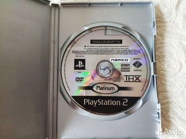 Игра soulcalibur 3 platinum Sony PlayStation 2 пс2 купить в Москве ...