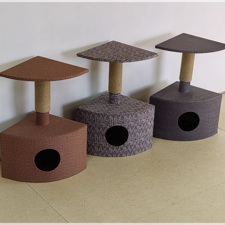 Домик для кошки с когтеточкой новый