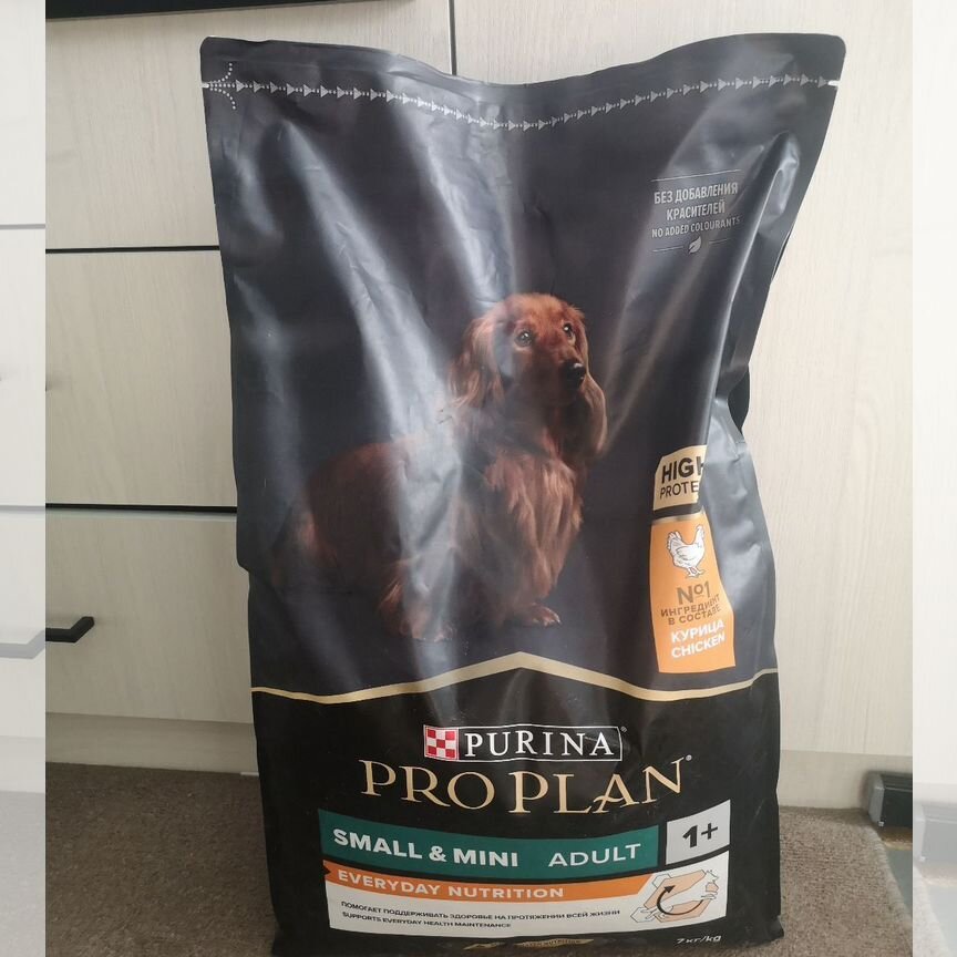 Корм для собак purina pro plan мелкие породы 7 кг