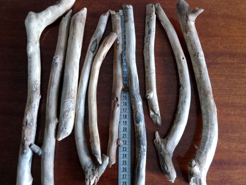 Коряги, палочки для макраме, дрифтвуд