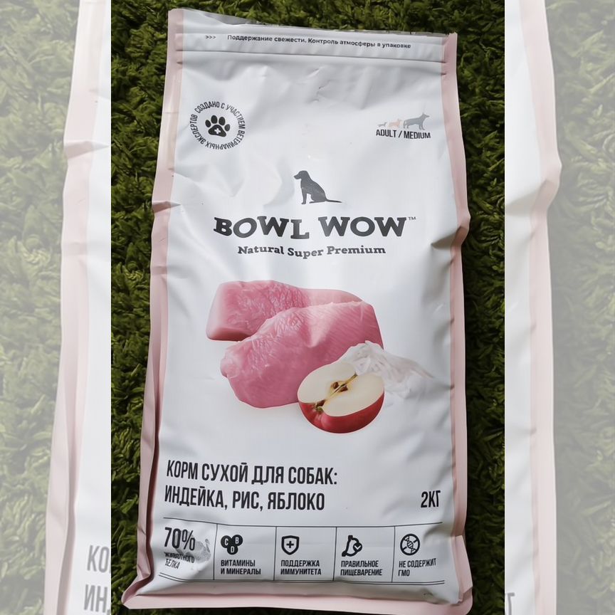 Корм для собак bowl wow premium
