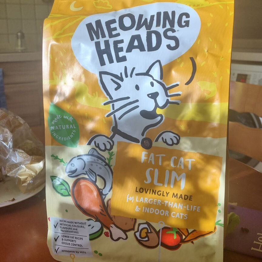 Корм для кошек meowing heads
