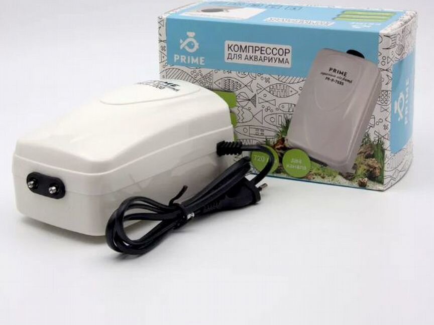 Компрессор для аквариума для рыбок