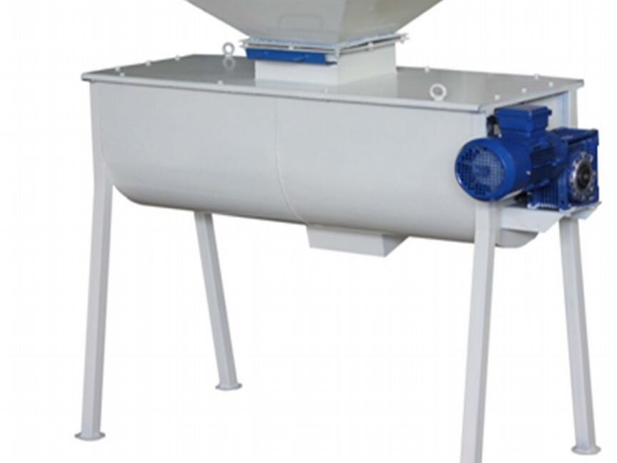 Лопастной смеситель. Горизонтальный смеситель