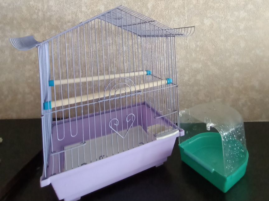 Клетка для птиц б/у