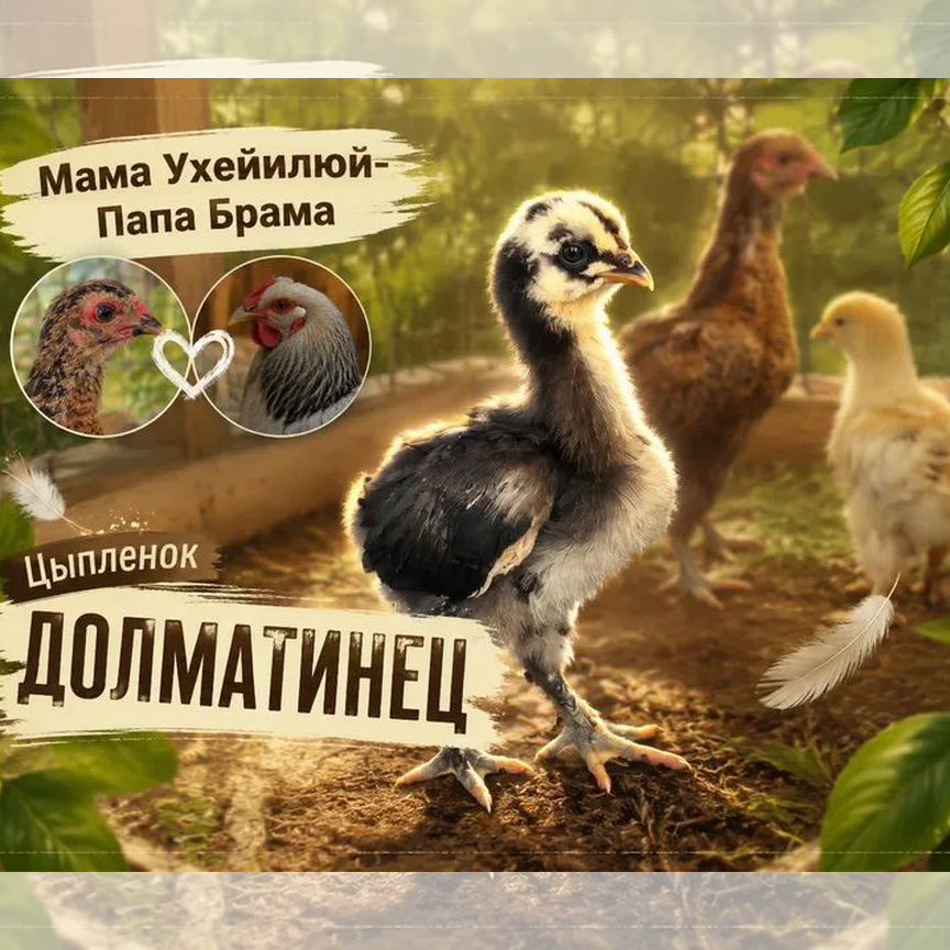 Цыпленок Далматинец