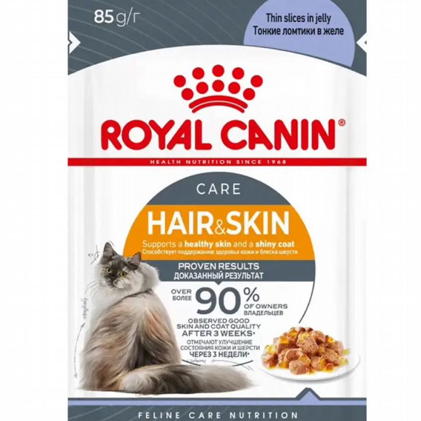 Royal Canin Hair and skin Влажный корм для кошек