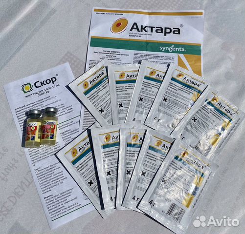 Актара + Скор. Защита декоративных растений купить в Москве | Товары ...