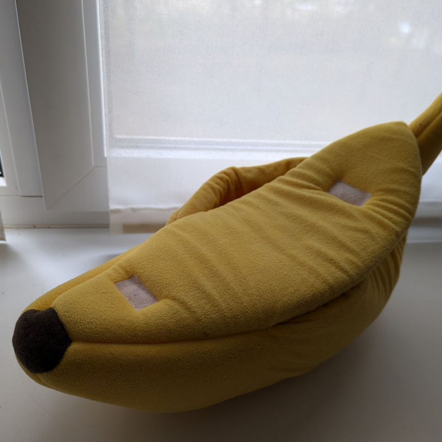 Кошачий домик банан