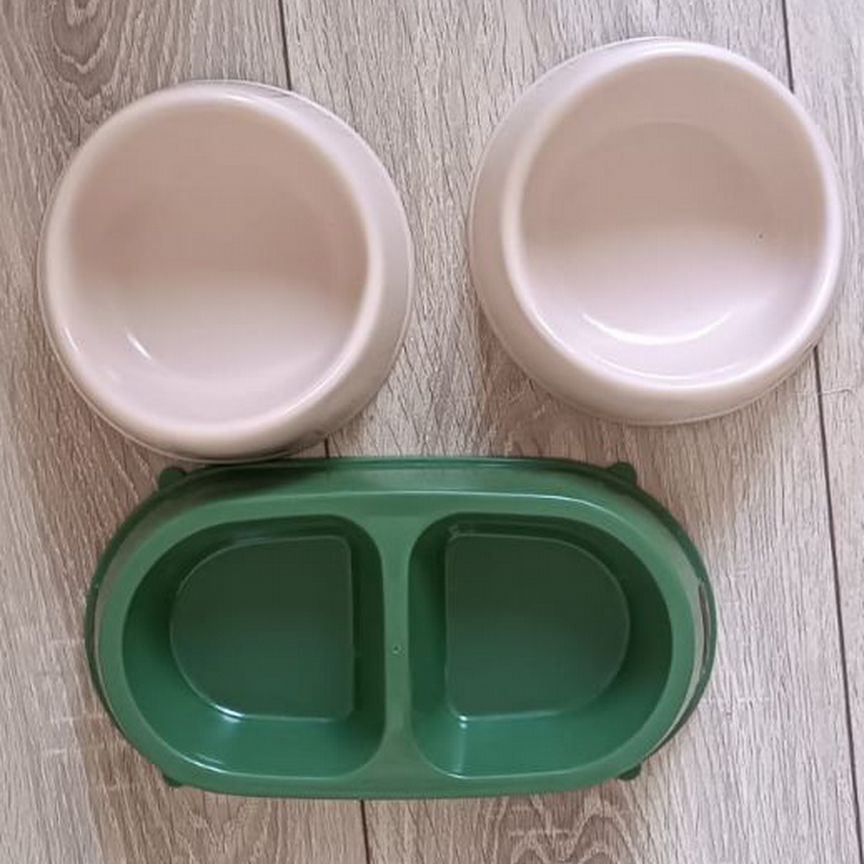 Миски для кошек и когтерезка