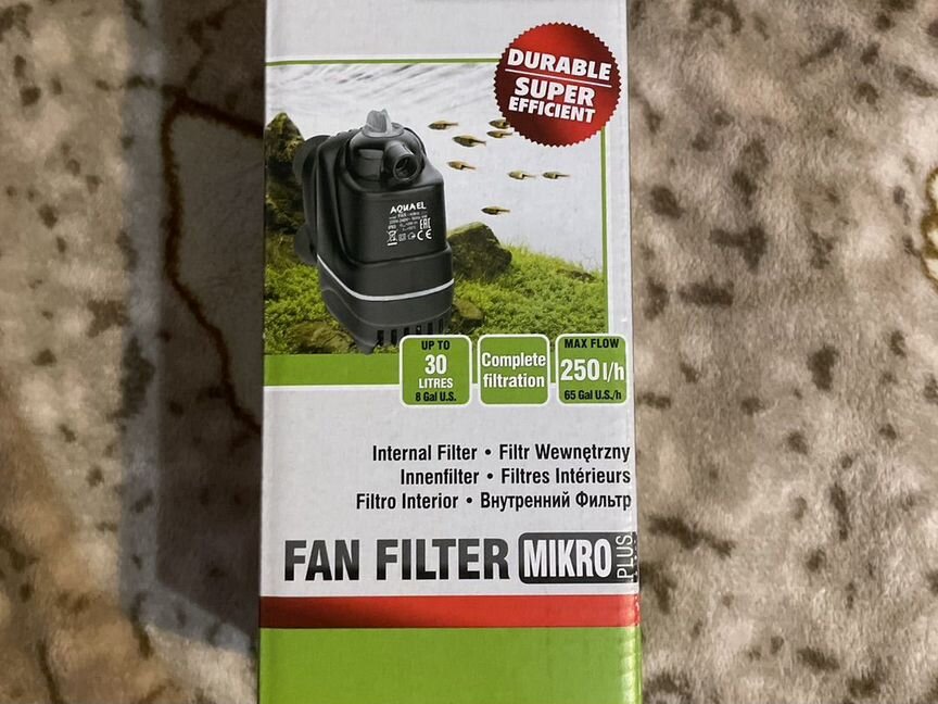 Фильтр для аквариума Aquael fan filter mikro