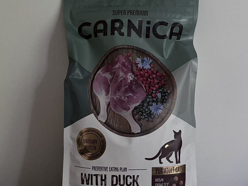 Корм для кошек Carnica