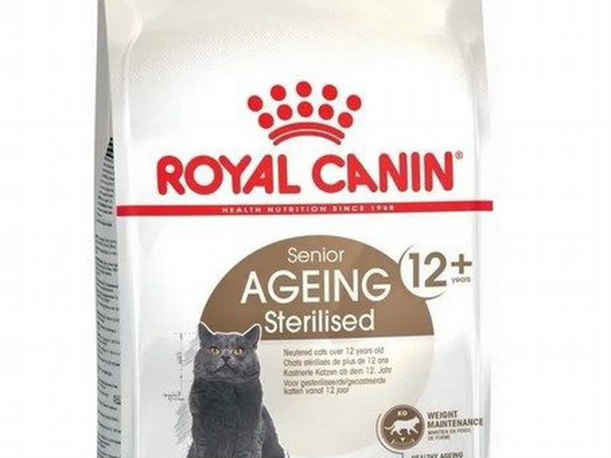 Корм Royal Canin Sterilised 12+, 4 кг