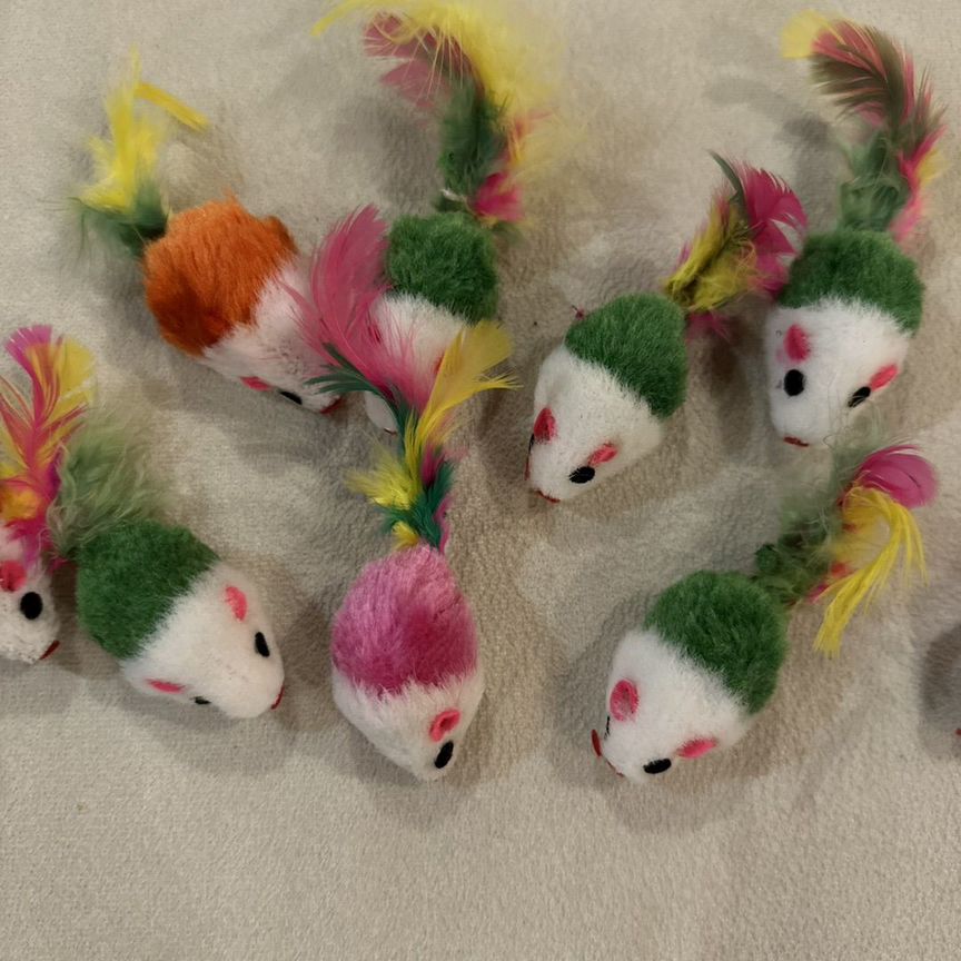 Мышка погремушка игрушка для кошек