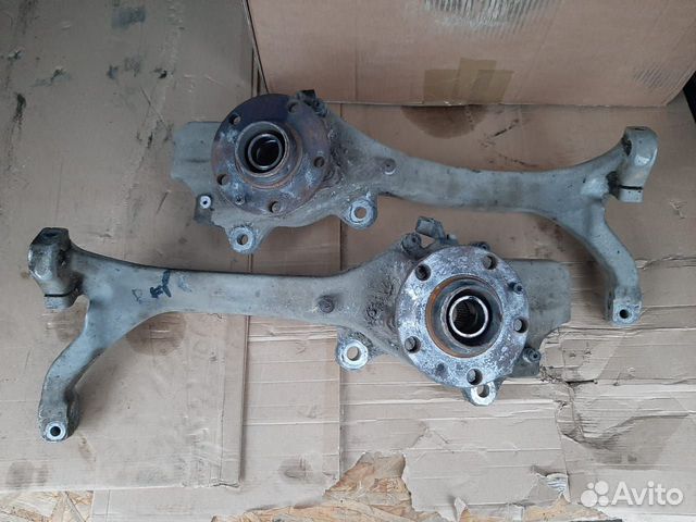 Передний правый поворотный кулак Фаэтон Phaeton купить в Москве VAG ...