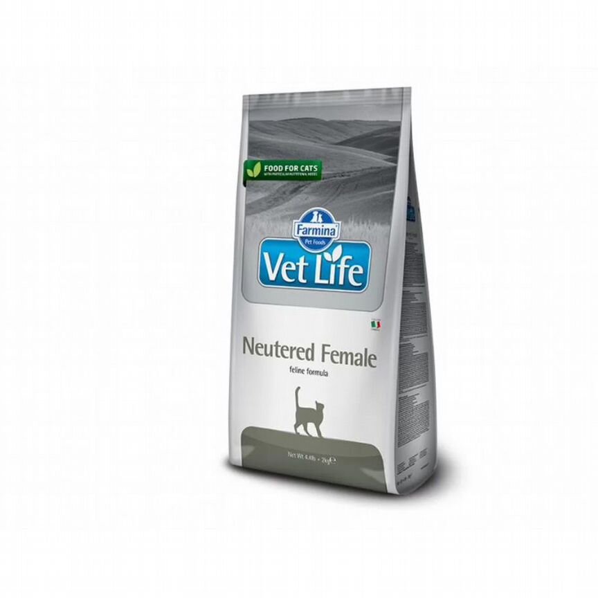 Корм для кошек Фармина VetLife Neutered Female 10