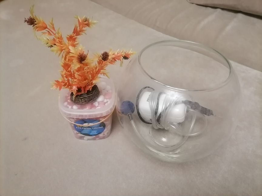 Аквариум круглый