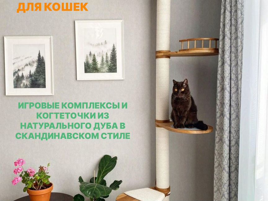 Когтеточка с домиком