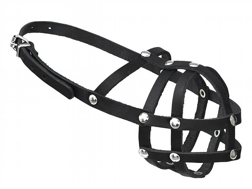 Tappi амуниция намордник из натуральной кожи "