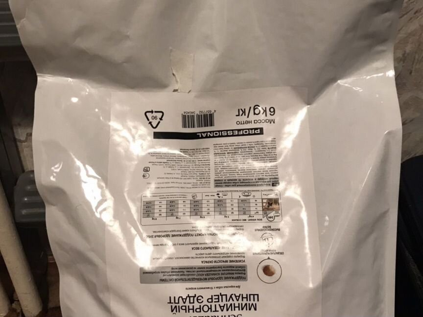 Корм для собак royal canin для цвергшнауцера 6 кг