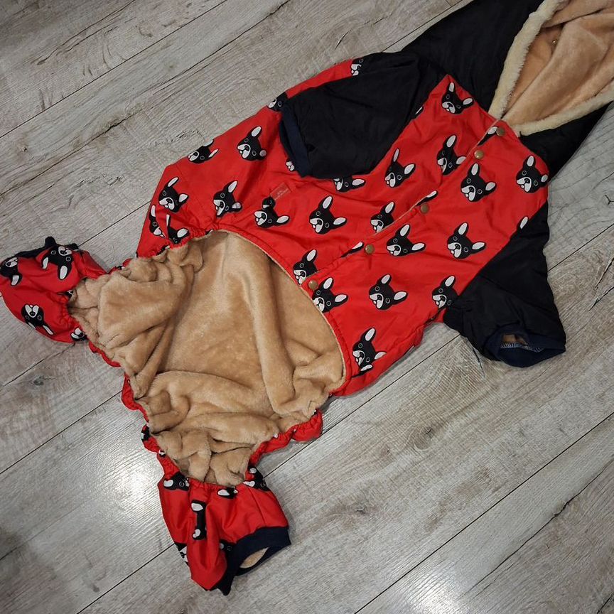 Комбинезон для собаки средних пород зимний