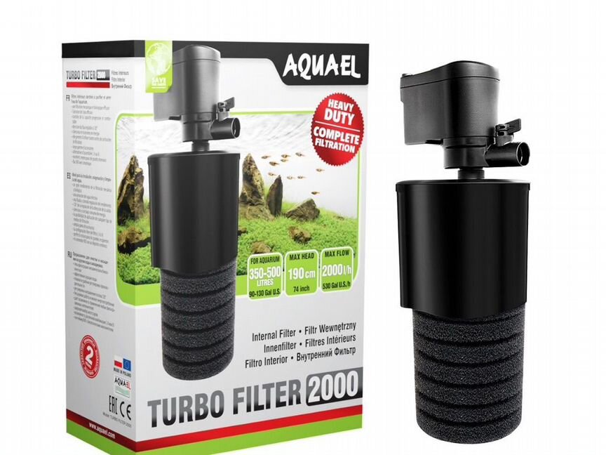 Внутренний фильтр aquael turbo filter 2000