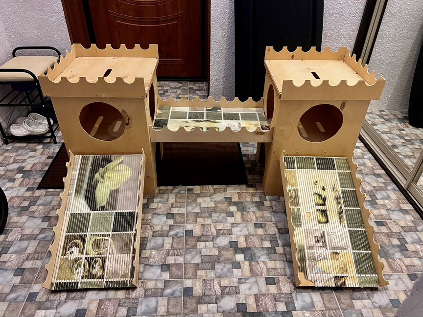 Замок для кролика/морской свинки/шиншиллы