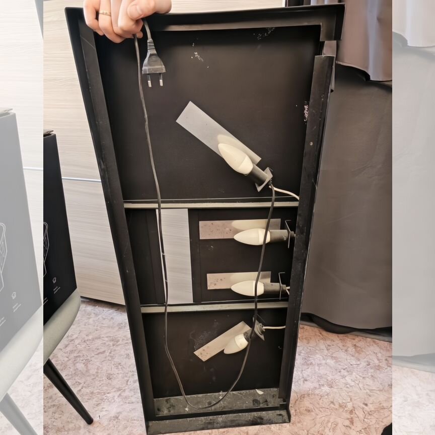 Крышка для аквариума 200-220 литров с подсветкой