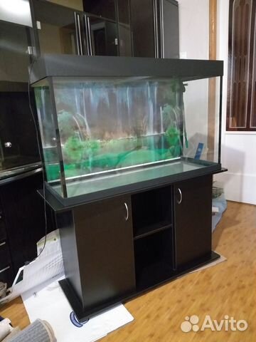 Акватеррариум 300 литров,состояние отличное