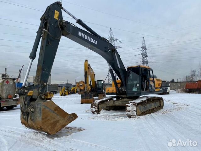 Гусеничный экскаватор Hyundai HX340SL, 2021 купить в Санкт-Петербурге ...