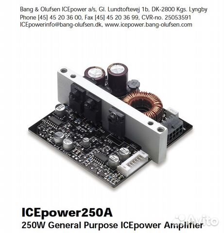 Четыре модуля усилителя icepower ICE250A 250 Вт купить в Санкт ...