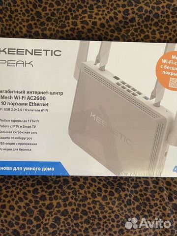 Keenetic peak kn 2710 купить в Москве | Электроника | Авито